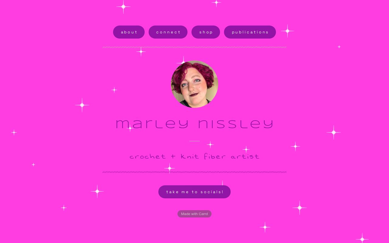 marley nissley's carrd